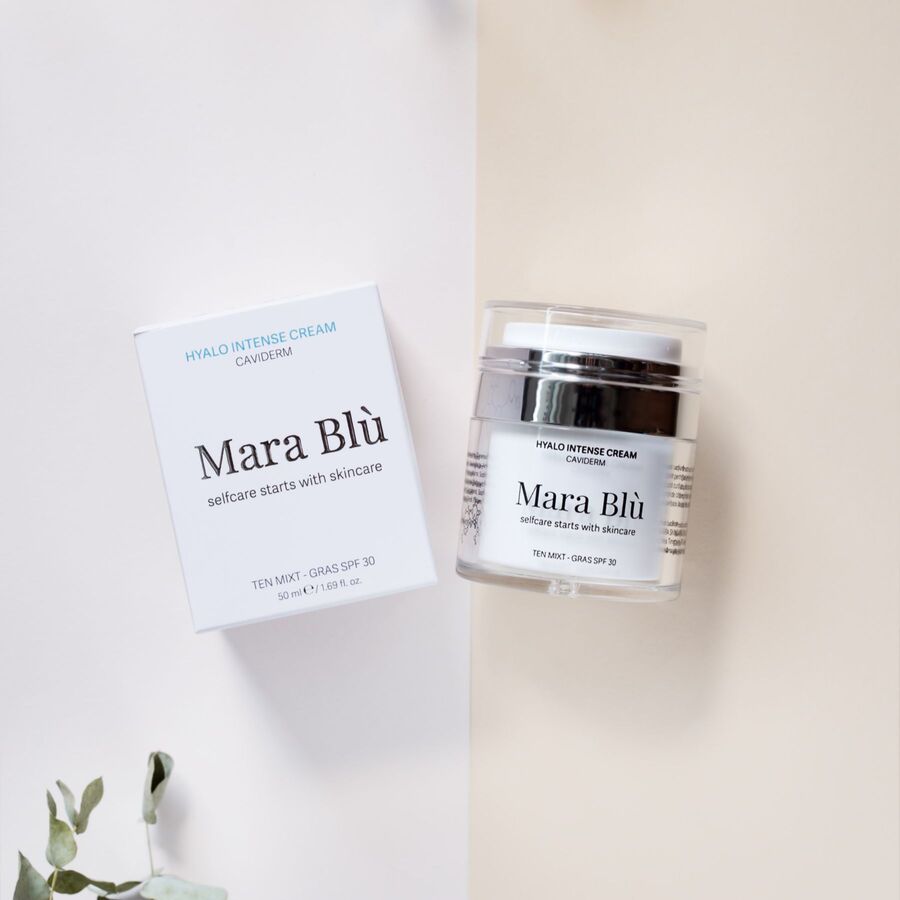 Mara Blu Hyalo Intense Cream cu SPF 30- Ten Mixt si Gras online la DOUGLAS