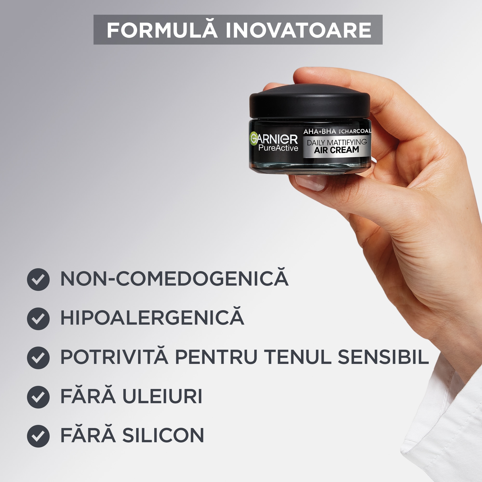 Garnier G Skin Nat Daily Mattifying Air Cream online la DOUGLAS