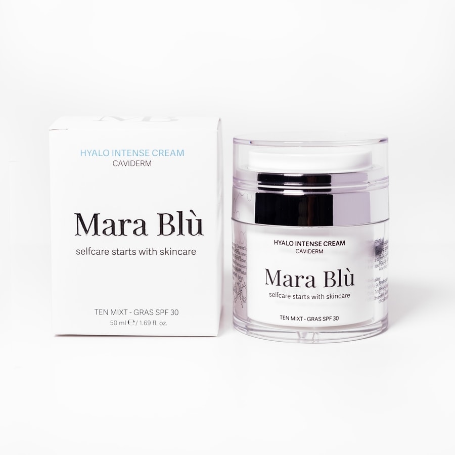 Mara Blu Hyalo Intense Cream cu SPF 30- Ten Mixt si Gras online la DOUGLAS