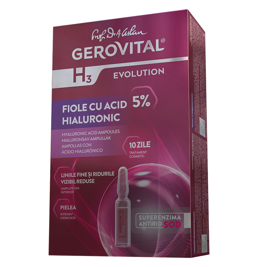 Gerovital H3 Evolution Hyaluronic Acid Ampoules online la DOUGLAS