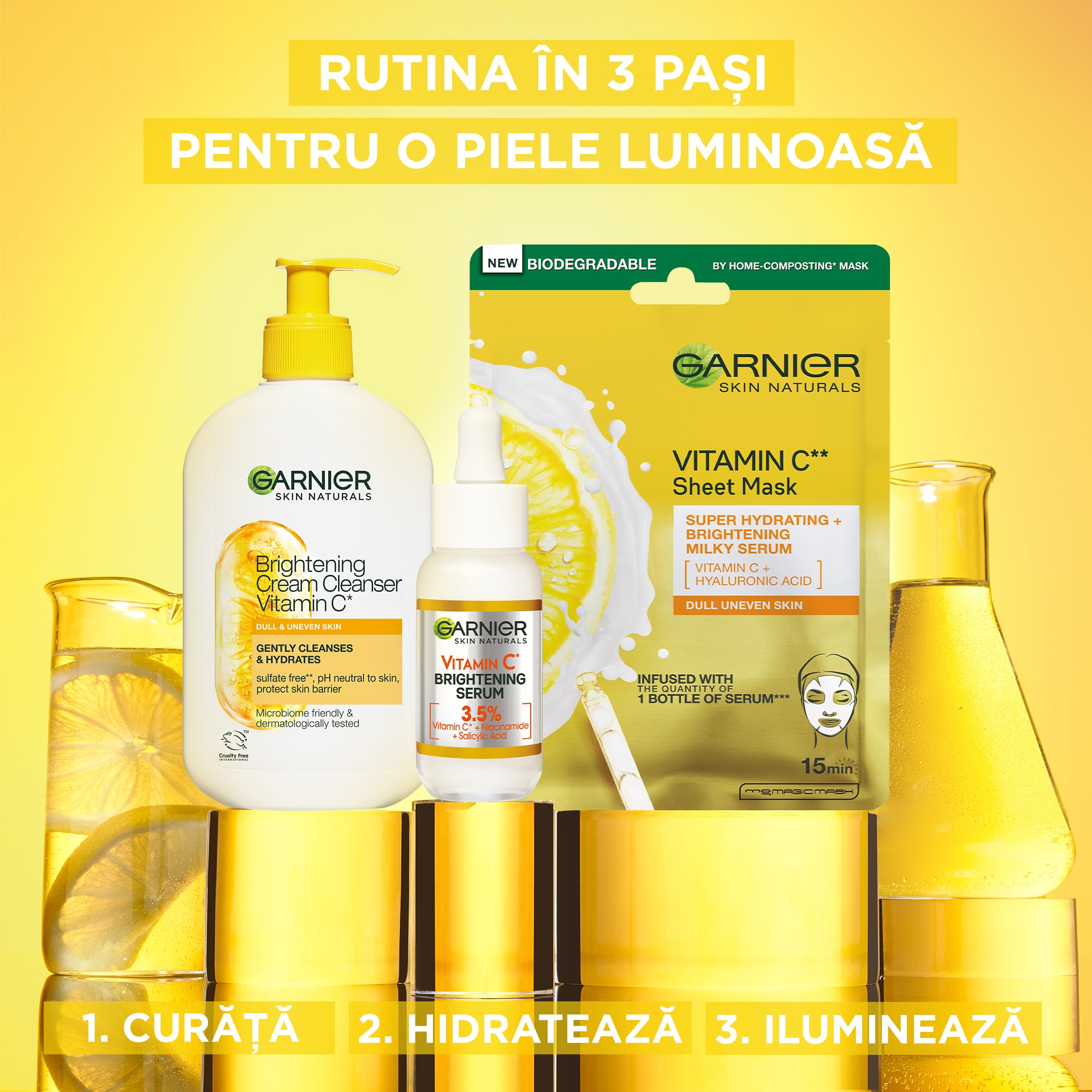 Garnier G Skin Nat Deep Cleanser Vitamin C online la DOUGLAS