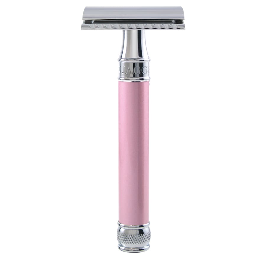 Edwin Jagger Double Edge Safety Razor Pink Long Handle online la DOUGLAS