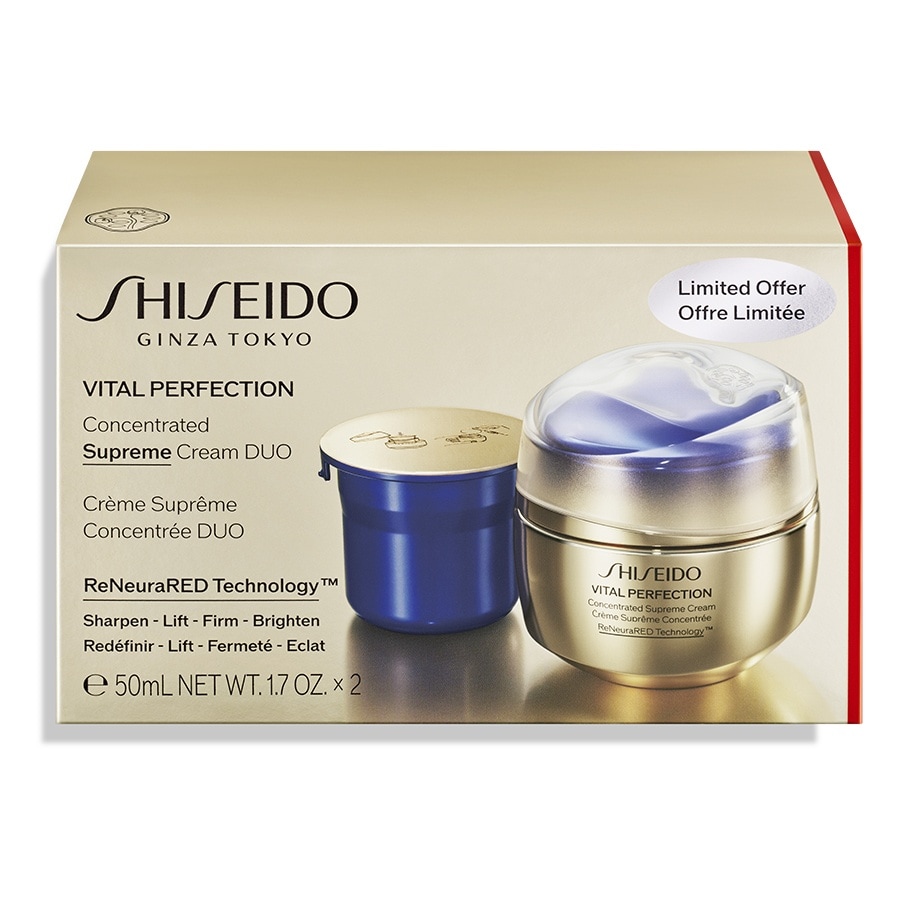 Shiseido Vital Perfection Concentrated Supreme Cream Duo online la DOUGLAS