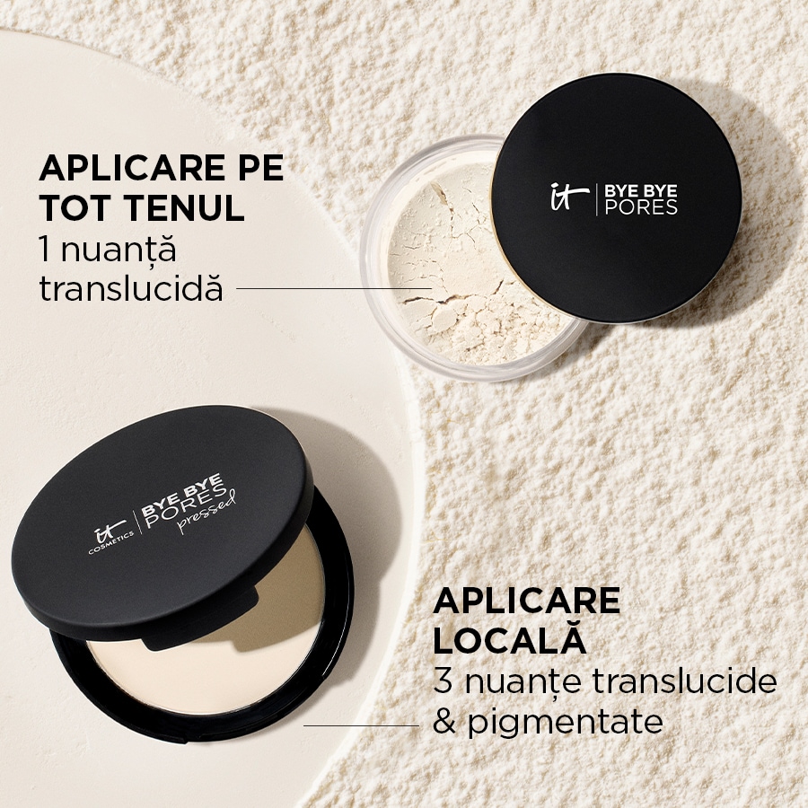 IT Cosmetics Bye Bye Pores Pressed Translucent Powder online la DOUGLAS